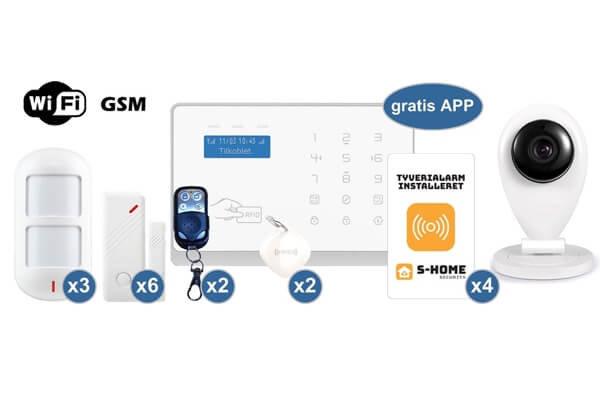 Bedste alarmsystem uden abonnement i 2022 [GUIDE]